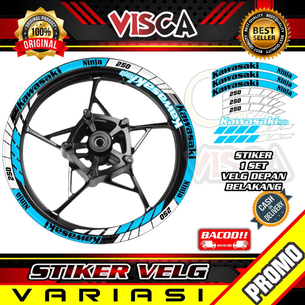 Jual Stiker Velg - Sticker Velk - Stiker Cutting Velg - Stiker Velk ...