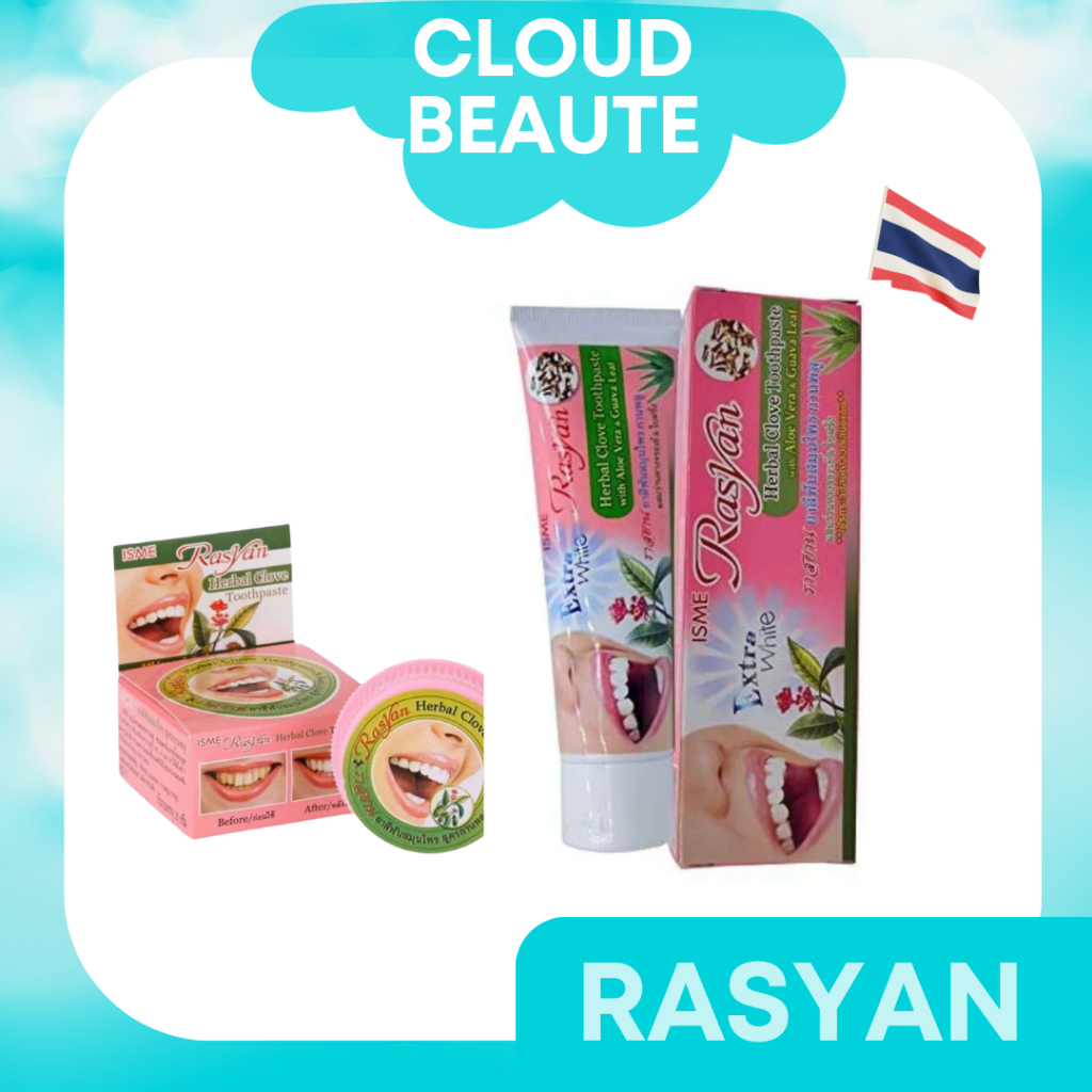 Jual RASYAN HERBAL CLOVE TOOTHPASTE | PEMUTIH GIGI | Shopee Indonesia
