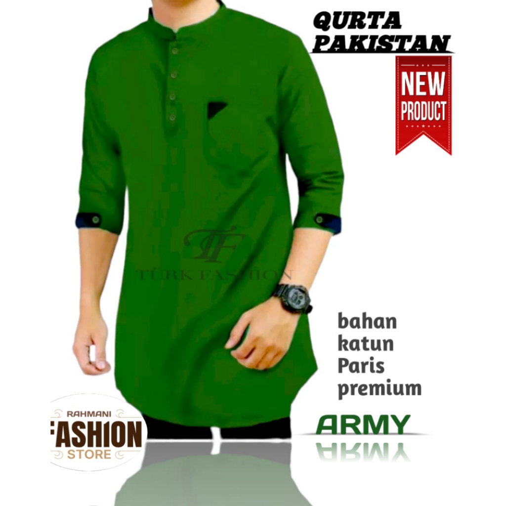 Jual PROMO BAJU KOKO PROMO TERBARU KURTA PAKISTAN TERBARU BISA COD ...