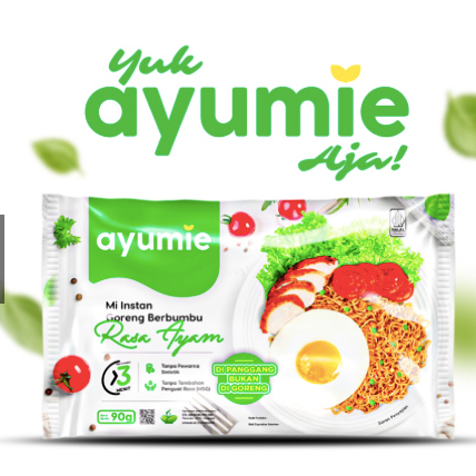 Jual Ayumie Mie Instant Sehat isi 5 pcs (90 gram) | Shopee Indonesia