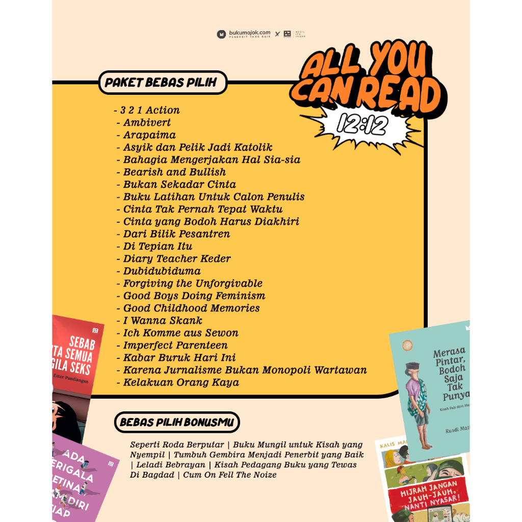 Jual Paket Bebas Pilih All You Can Read | Shopee Indonesia
