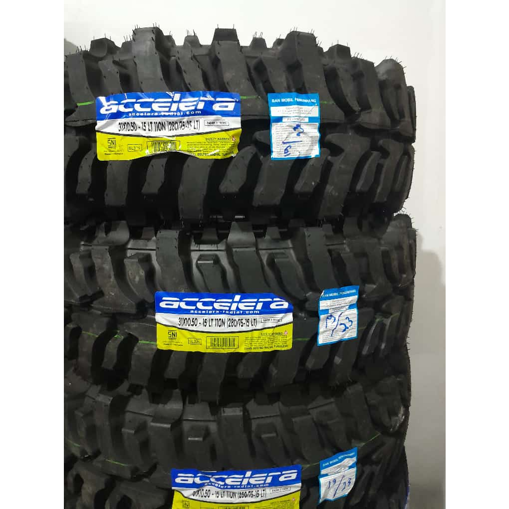 Jual Ban badak mobil hilux,jeep cj,strada,jimny ukuran 31 R15 Accelera ...