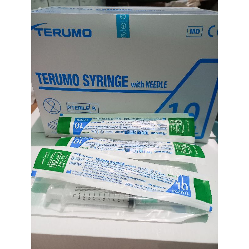 Jual Spuit Syringe Terumo 1cc 3cc 5cc 10cc With Needle Ecer Shopee Indonesia