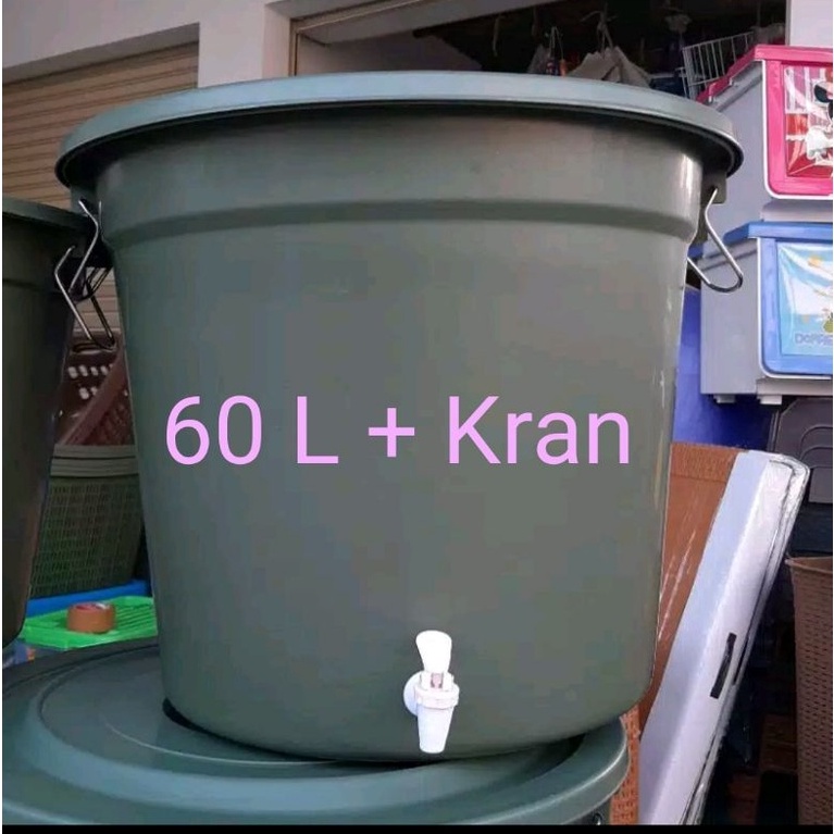 Jual Produk Ember Plastik / Ember Kran / Ember 24 - 30 - 60 - 80 - 90 ...