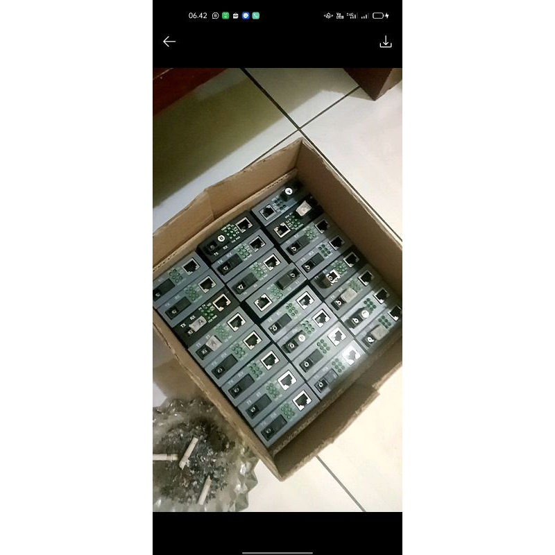 Jual media converter fiber optik bekas | Shopee Indonesia