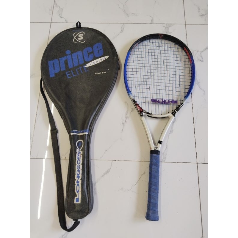 Jual Raket Tenis Tennis Prince Elite Titanium Power Beam Graphite Ultra ...