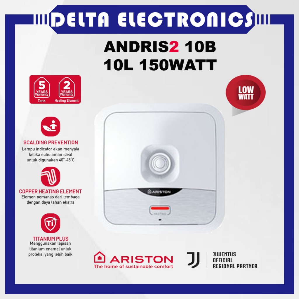 Jual Water Heater Ariston AN2 10B 150ID Pemanas Air Listrik 10Liter ...