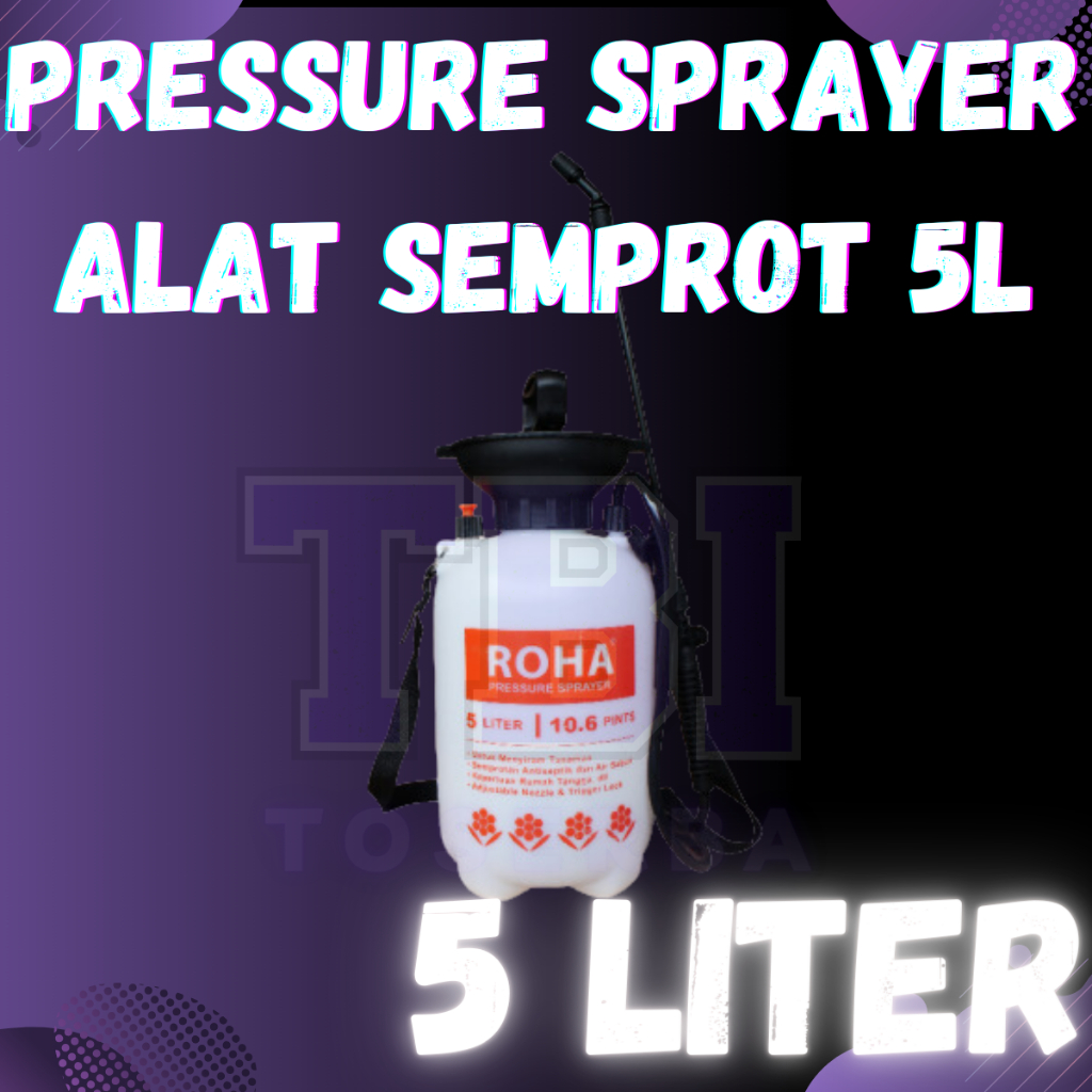 Jual SPRAYER 5 LITER R-5 ALAT SEMPROT PRESSURE ROHA | Shopee Indonesia