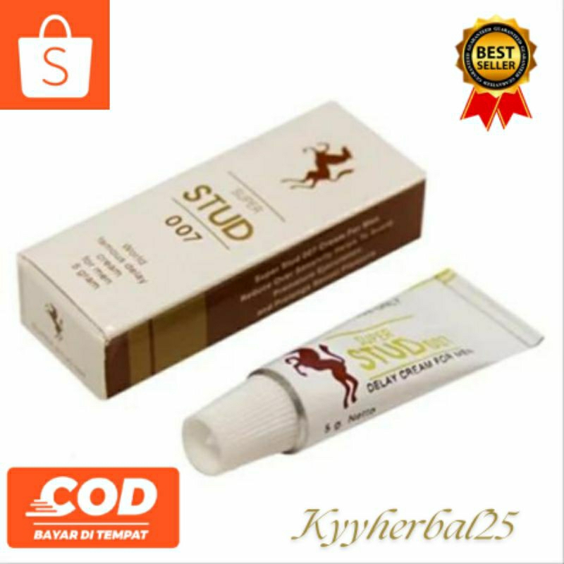 Jual KRIM OLES SUPER STUD 007 CREAM OBAT KUAT TAHAN LAMA KERAS BESAR PANJANG SUPER STUD KRIM ...