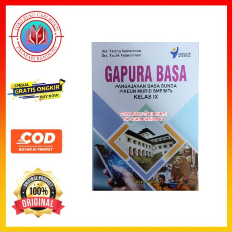 Jual Buku Gapura Basa Sunda Kelas 9 Kurikulum Merdeka | Shopee Indonesia