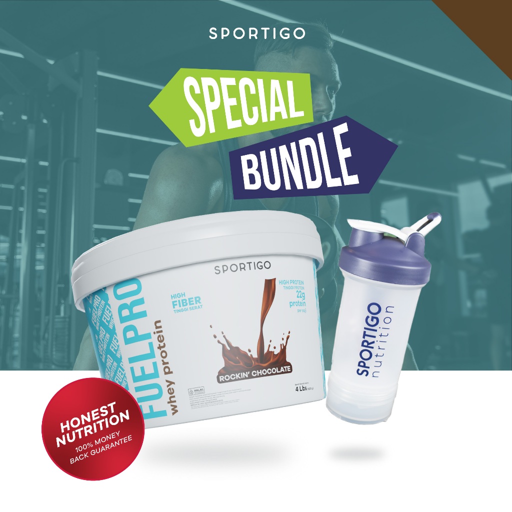 Jual Sportigo Whey Protein Fuel Pro | Shopee Indonesia