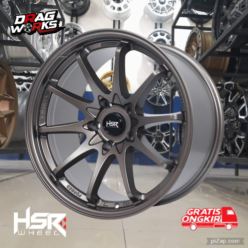 Jual VELG MOBIL R18 HSR HIROSHIMA BAUT 5X112 UNTUK MMERCEDES AUDI DLL ...