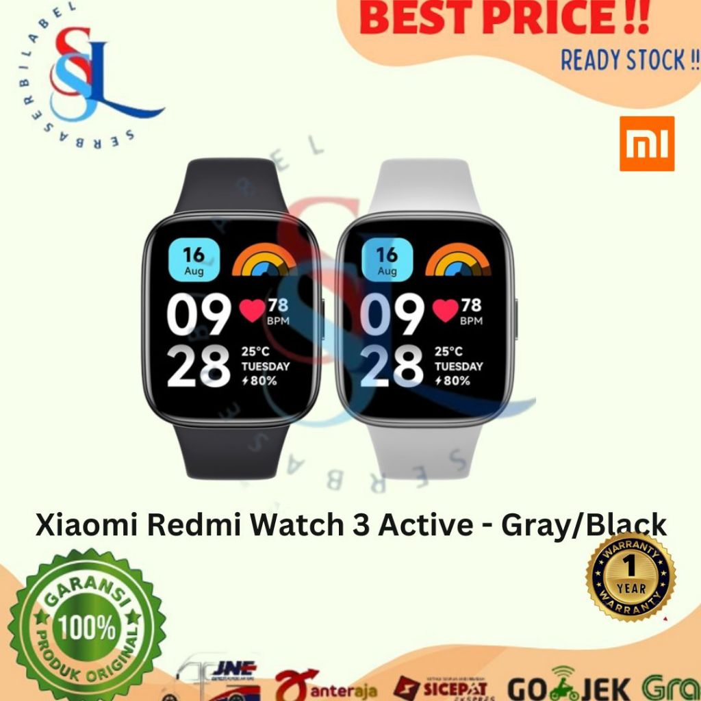 Jual Xiaomi Jam Redmi Watch 3 Active | Shopee Indonesia