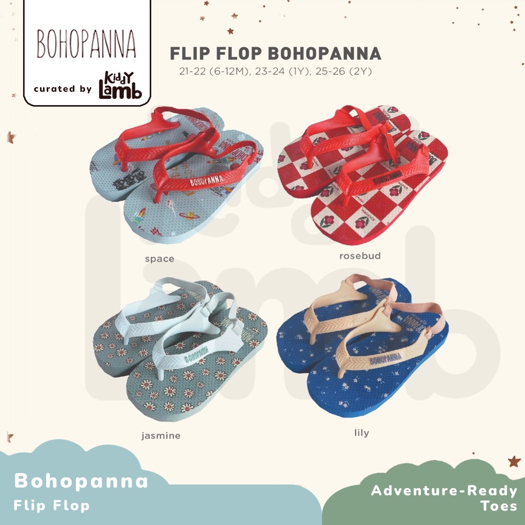 Jual Bohopanna Flip Flops / Sandal Anak / Sendal Jepit Anak Laki ...