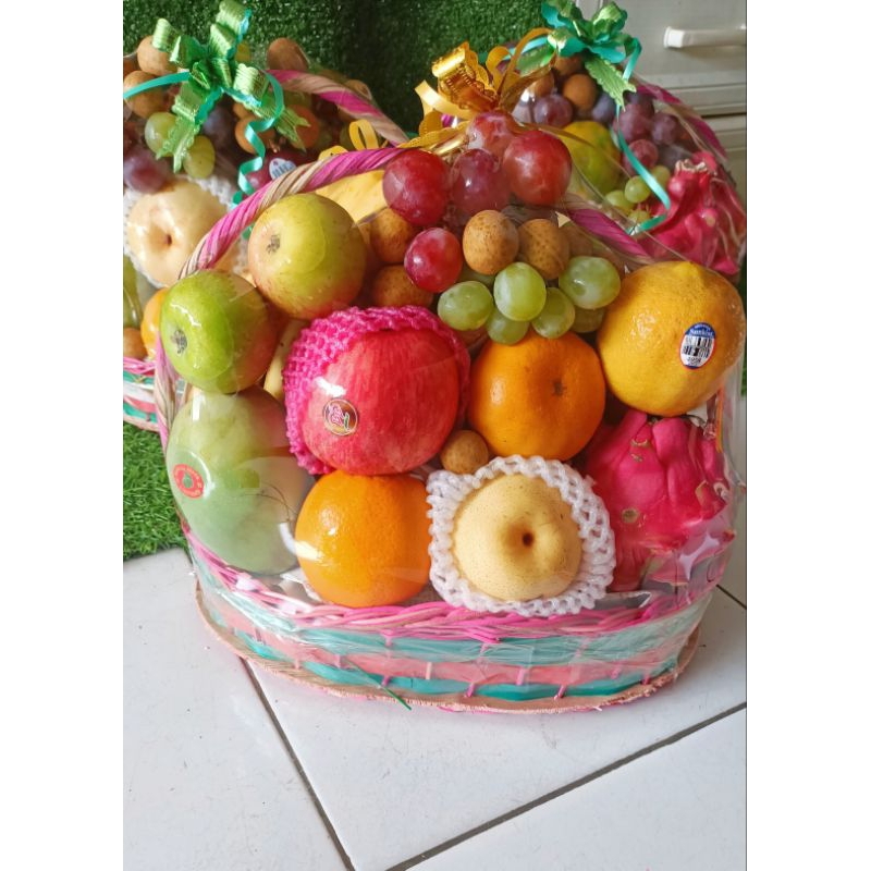 Jual PARSEL BUAH LENGKAP FREE GREETING CARD | Shopee Indonesia