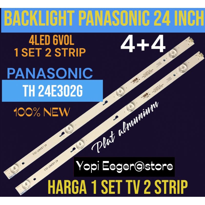 Jual BACKLIGHT TV LCD LED PANASONIC 24 INCH TH-24E302G BACKLIGHT TV 24 ...