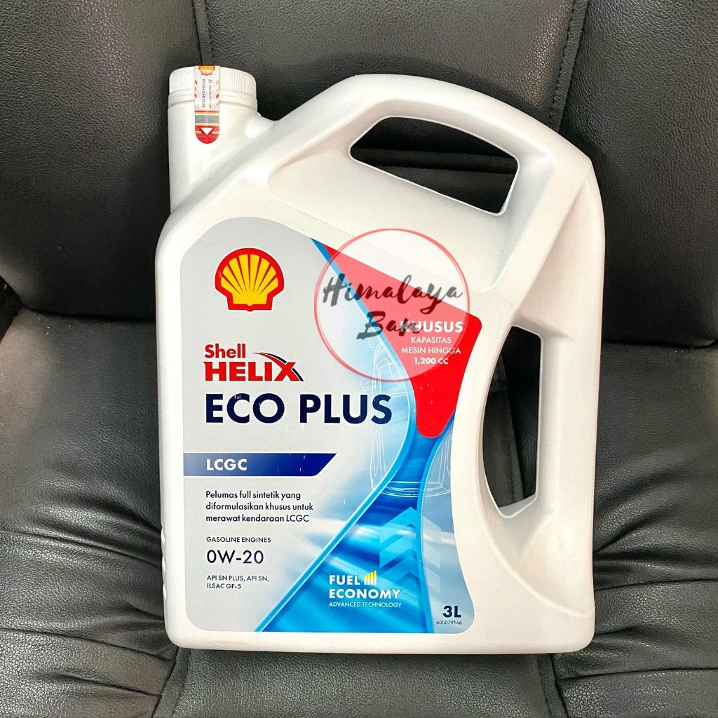 Jual Oli Mesin Shell Helix ECO PLUS 0W 20 KHUSUS LCGC ( 3 LITER ...