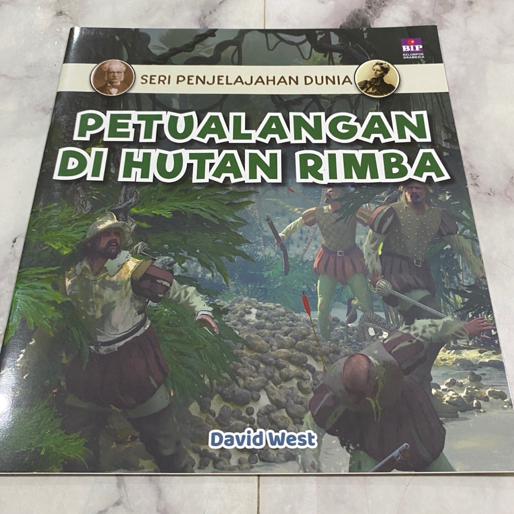 Jual Seri penjelajahan dunia petualangan dihutan rimba buku cerita anak ...