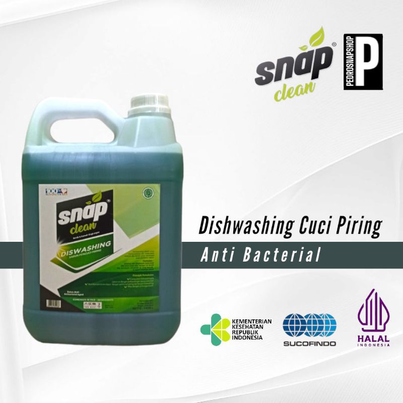 Jual SABUN CUCI PIRING - DISHWASHING - SNAP CLEAN - ISI 4L | Shopee ...