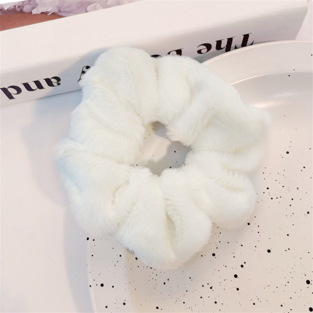 Jual Ikat Rambut Scrunchie Korea/Kunciran Cepol Rambut Lingkar Besar ...