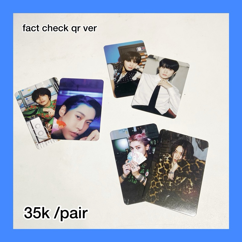 Jual photocard nct 127 fact check / mark / taeyong / renjun | Shopee ... Jual photocard nct 127 fact check / mark / taeyong / renjun | Shopee ...