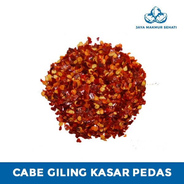 Jual Cabe Bubuk Kasar Super Pedas Chili Flake Pedas 1kg Cabe Giling ...