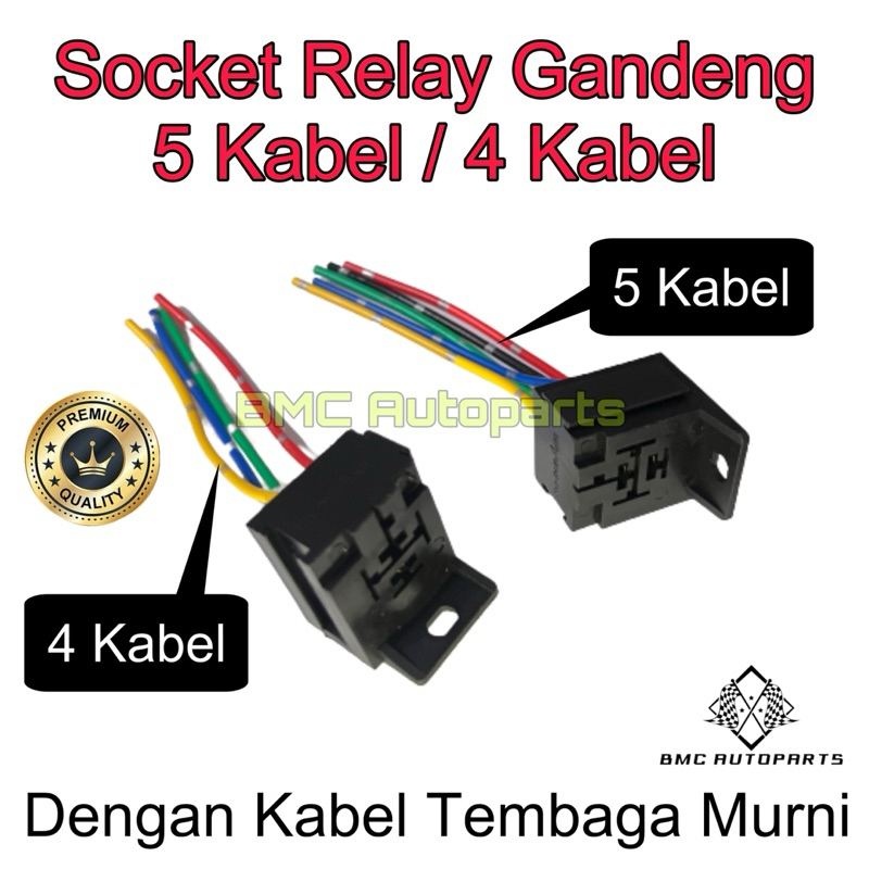 Jual Socket Relay Gandeng / Soket Rumah Relay Model Bangku Kaki 4 & 5 ...
