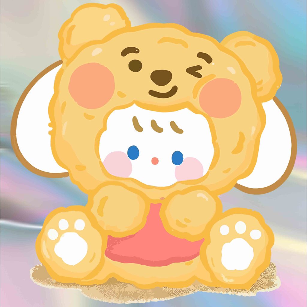 Jual SABLON STICKER DTF UKURAN 8CM TEMA CUTE CHARACTER | Shopee Indonesia
