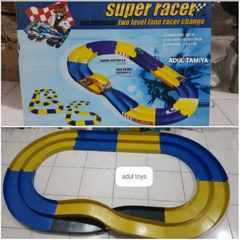 Jual Trek tamiya sirkuit / arena mainan tamiya 2 jalur warna | Shopee ...