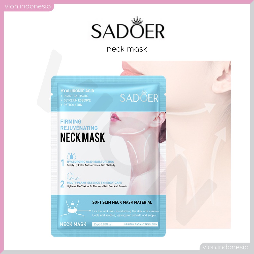 Jual SADOER Masker Leher Neck Mask Rejuvenation Skin Smooth Elastic ...