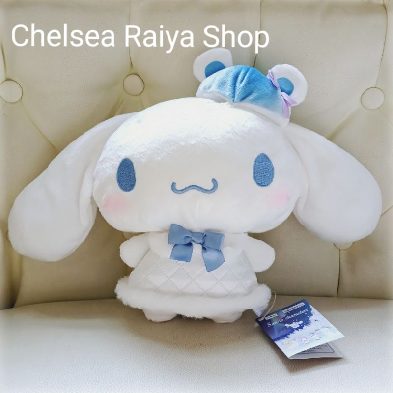 Jual Boneka Plush Furyu Sanrio Cinnamoroll Snow Bear 27cm Cinamorol ...