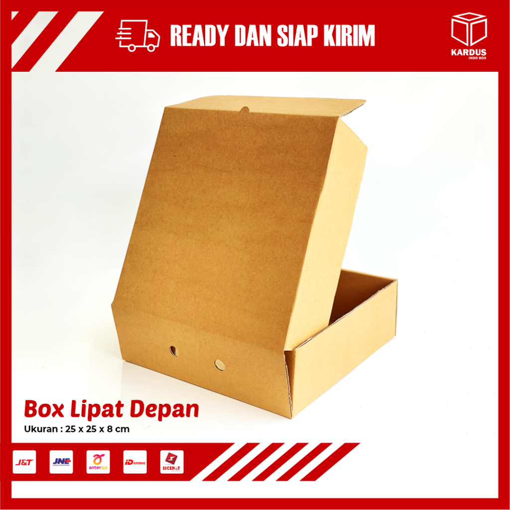 Jual KARDUS / BOX CLOTHES SIZE 25 x 25 x 8 CM - Hampersbox/Kotakkado ...