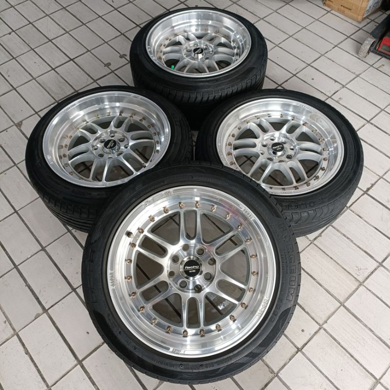 Jual Velg Racing Bekas Rpf-1 Ring 16 pcd 4x100/114.3 + Ban 2pcs 2 Bonus ...