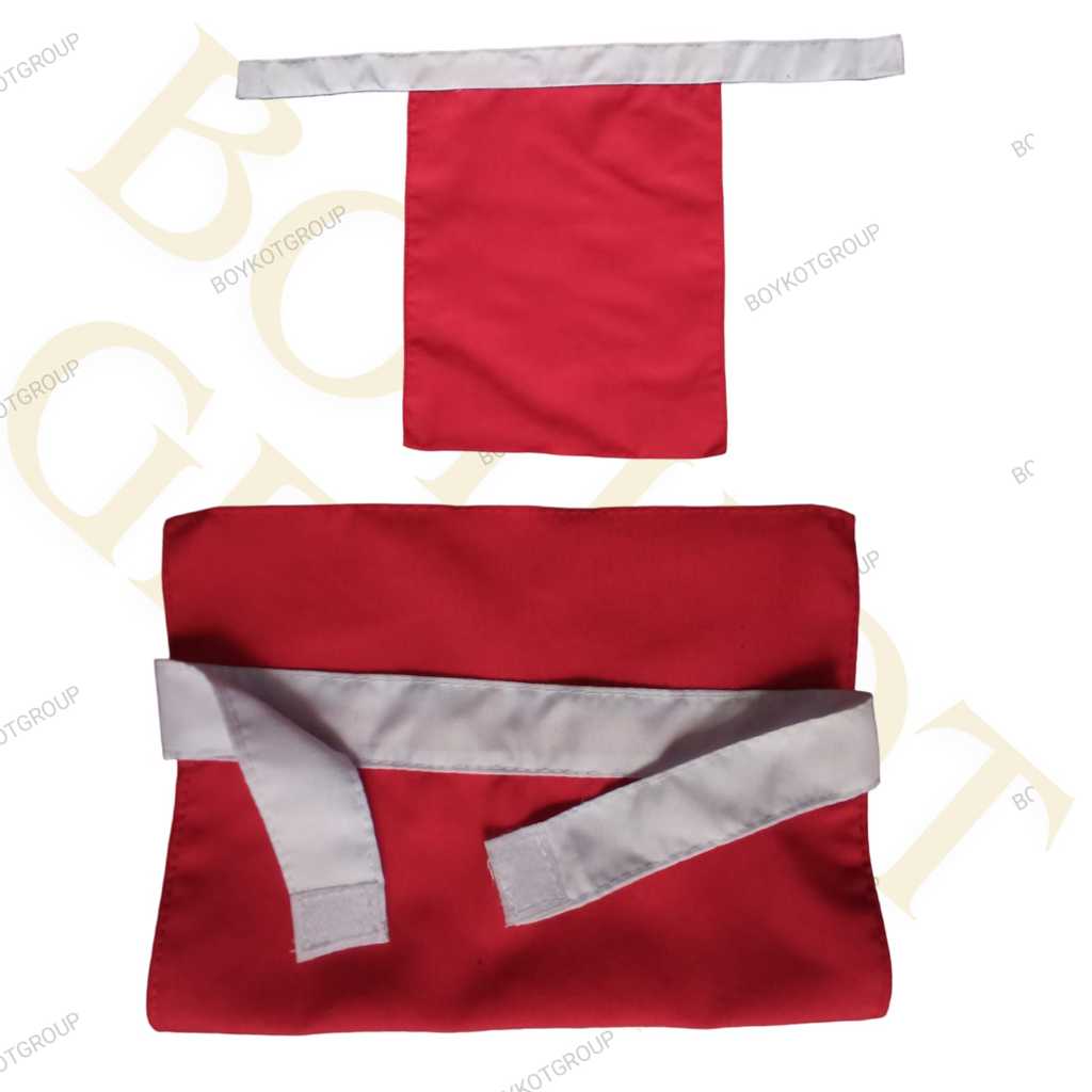 Jual syal paskibra merah putih persegi syal paskibra kain halus premium ...