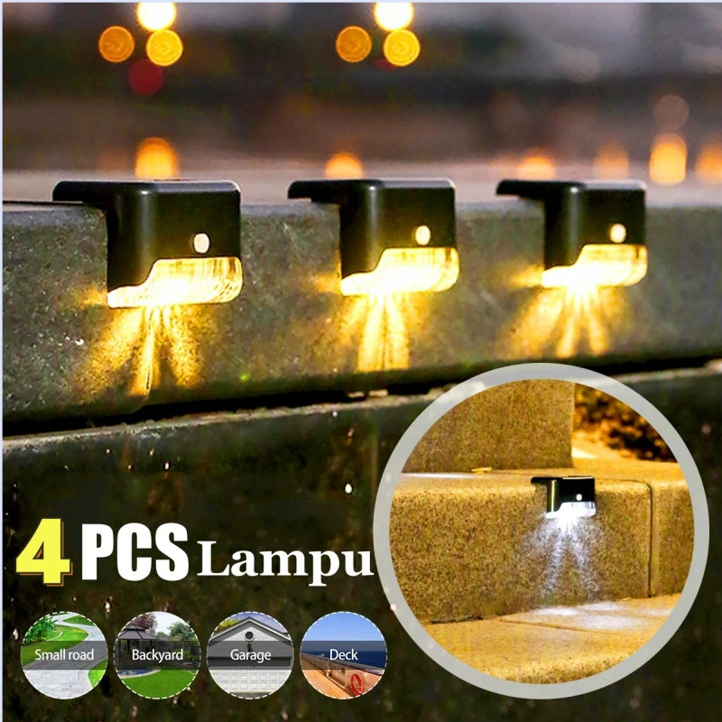 Jual Lampu Pagar (Harga Untuk 4pcs) Tahan Air Lampu Tenaga Surya LED ...