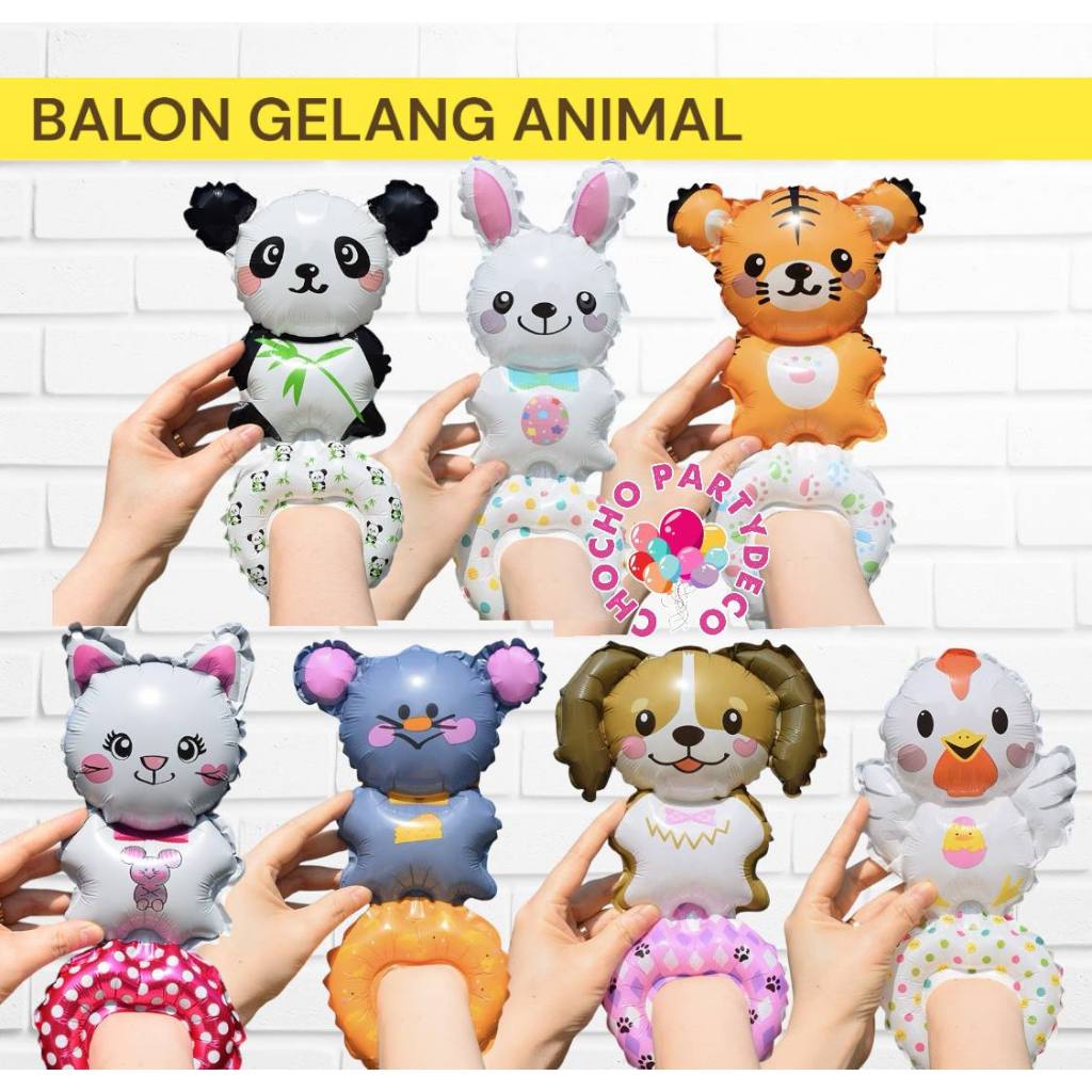 Jual Balon GELANG HEWAN / Balon Tangan Animal / Balon Hewan | Shopee ...
