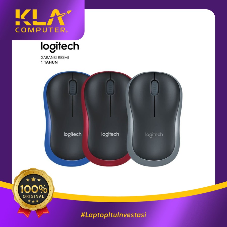 Jual Logitech M185 Wireless Mouse | Shopee Indonesia