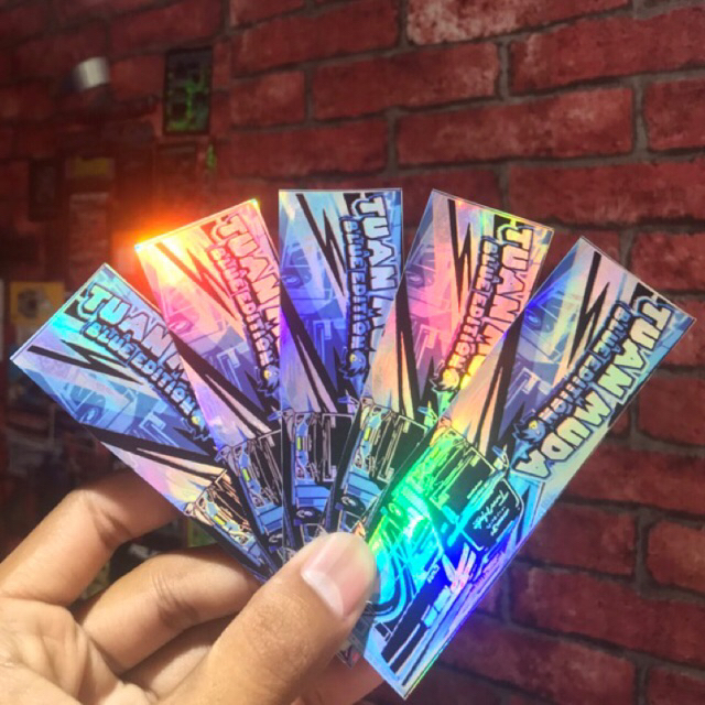 Jual Stiker Bus Tuan Muda Blue Edition Azkha Wijaya 100% ORIGINAL ...