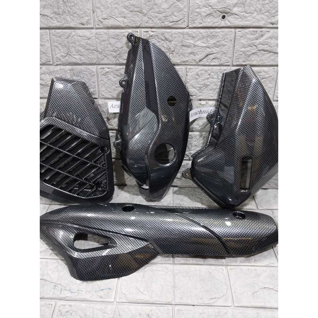 Jual Tutup Cover Knalpot Radiator PCX 150/Paketan Cover Model Variasi ...