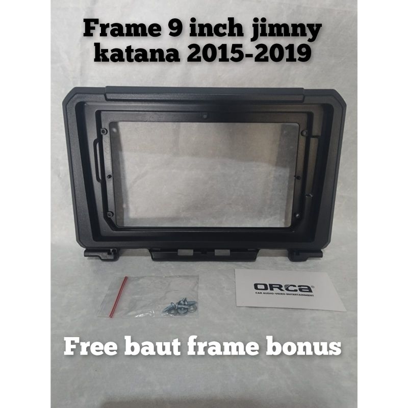 Jual frame head unit android 9 inch mobil jimny katana 2015-2019 ...