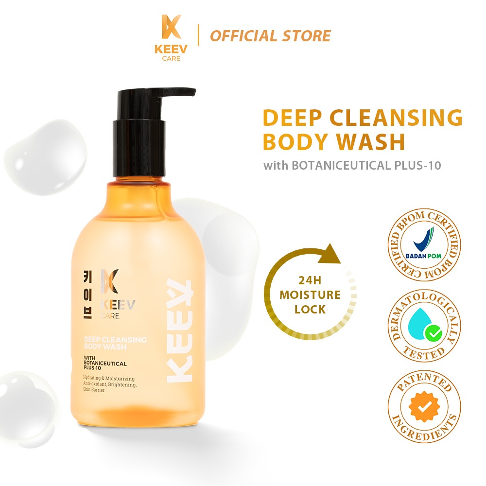 Jual Keev Care Deep Cleansing Body Wash with BOTANICEUTICAL PLUS-10 ...