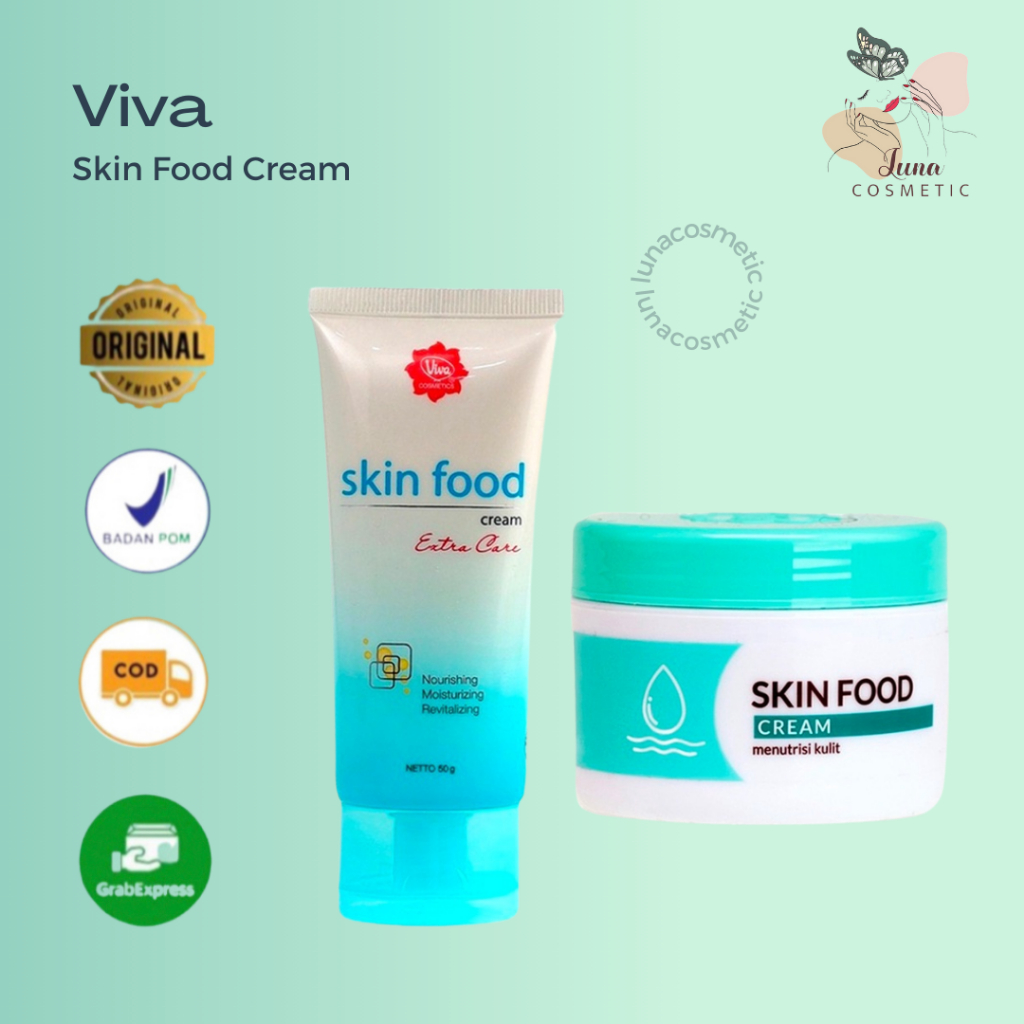 Jual Viva Skin Food Cream with Vit A, E & F | Shopee Indonesia