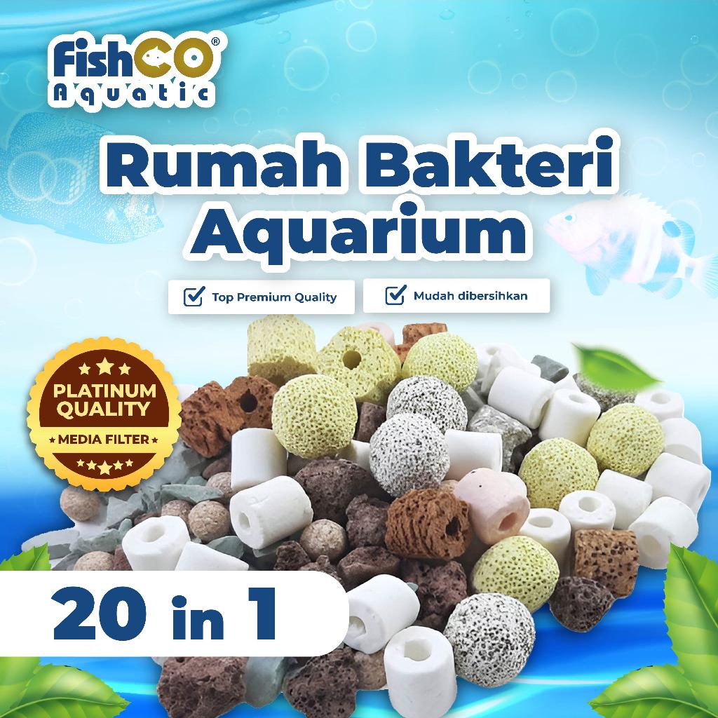 Jual RUMAH BAKTERI/MEDIA FILTER/BACTERIA HOUSE 20 IN 1 | Shopee Indonesia