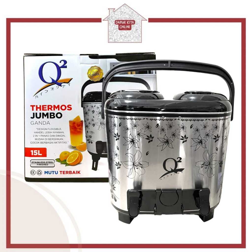 Jual Milk Tea Bucket Bunga/ Thermos Air Jumbo / Termos air panas dingin ...