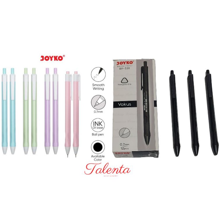 Jual Serba Murah Pulpen JOYKO VOKUS PTL Ball Pen BP-342 0.7 mm ...