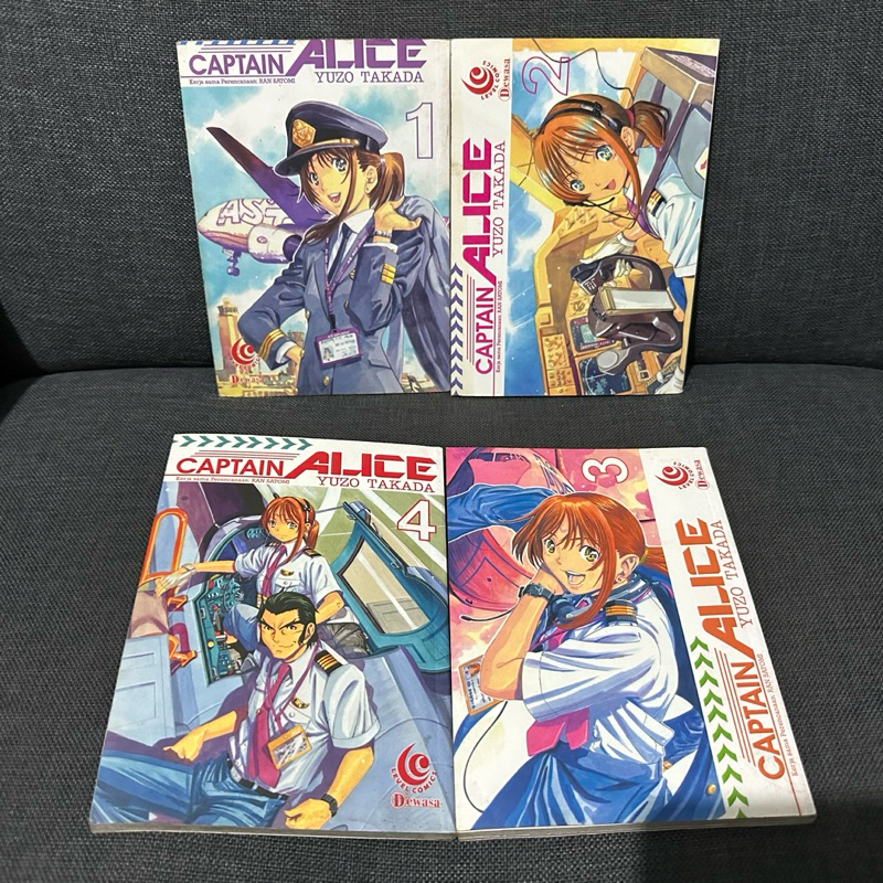Jual Komik Captain Alice 1-4 (Yuzo Takada) | Shopee Indonesia