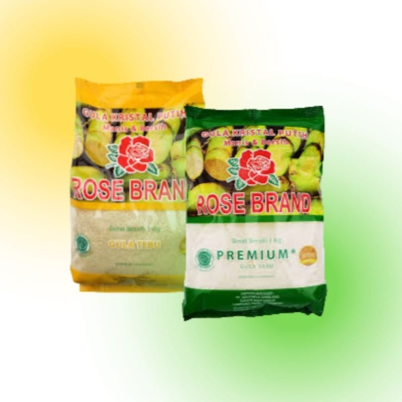 Jual ROSE BRAND Gula Pasir Kemasan 1kg | Shopee Indonesia