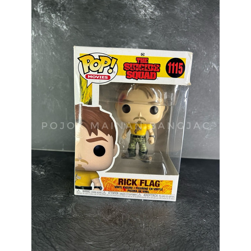 Jual Funko Pop - Rick Flag - Film The Suicide Squad (2021) | Shopee ...