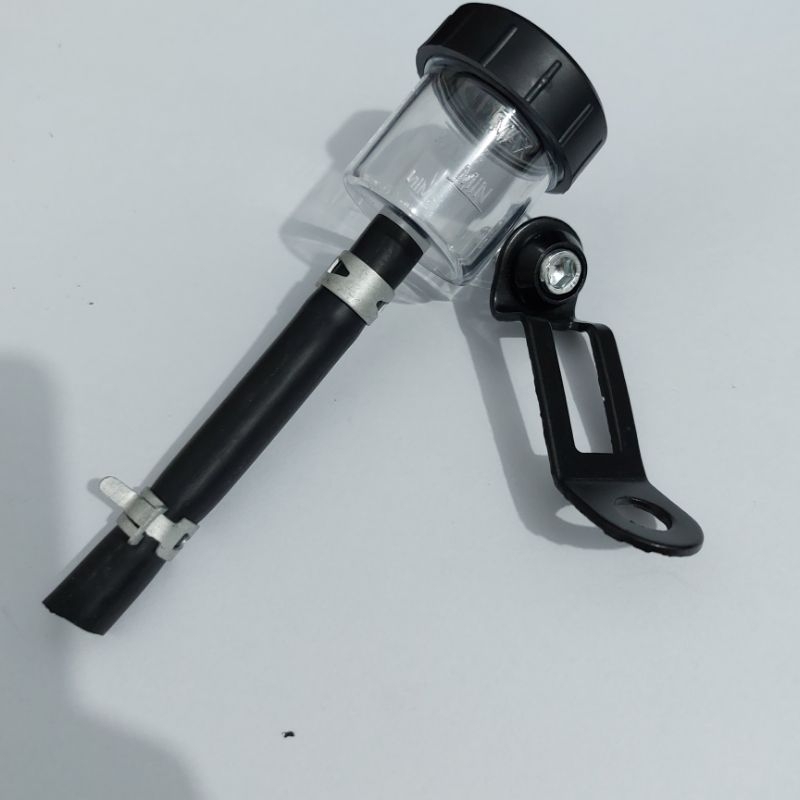 Jual tabung minyak master rem transparan bening plus breket universal ...