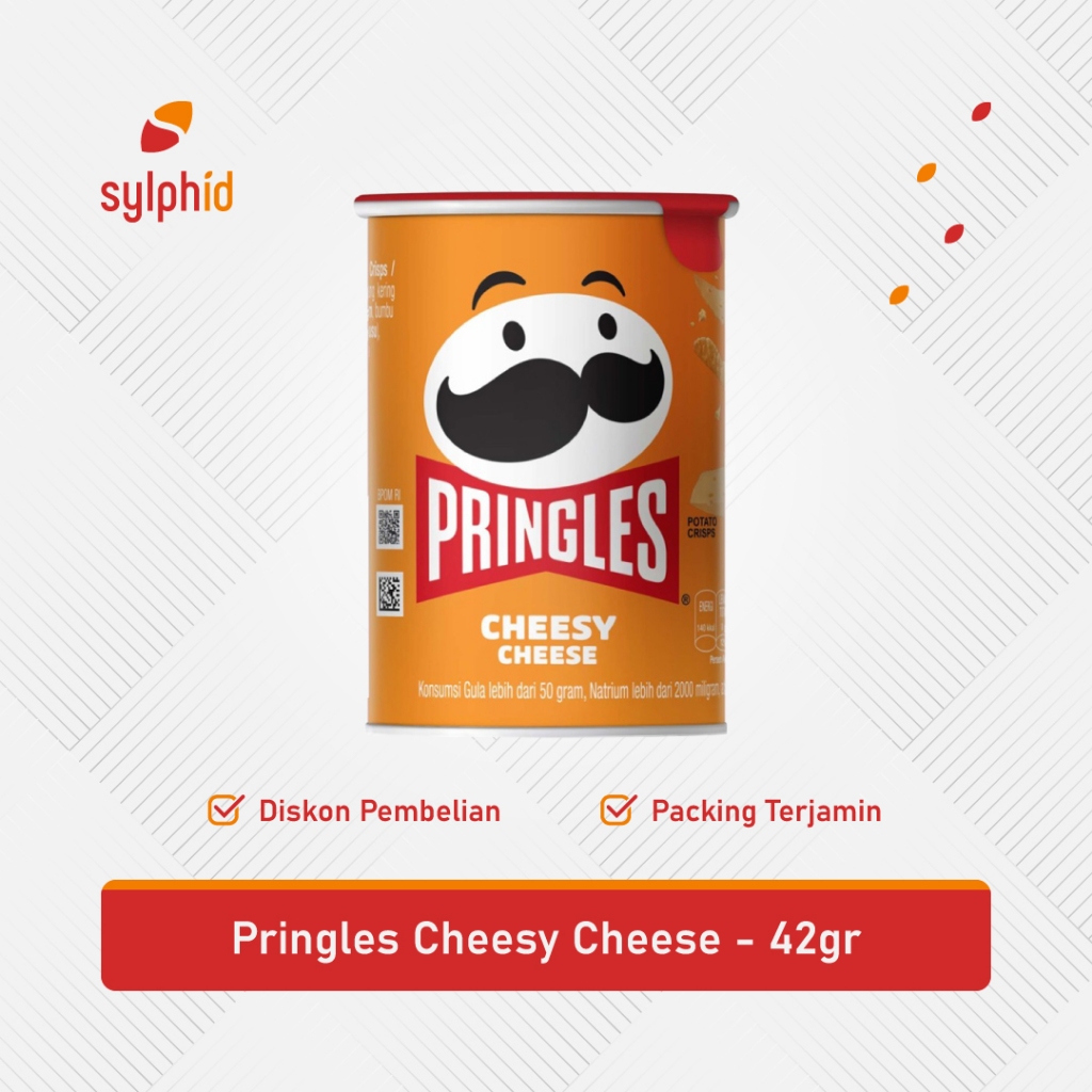 Jual Pringles Cheese Keju Mini 42 gram / Potato Snack Cheesy Crisps 42 gr | Shopee Indonesia